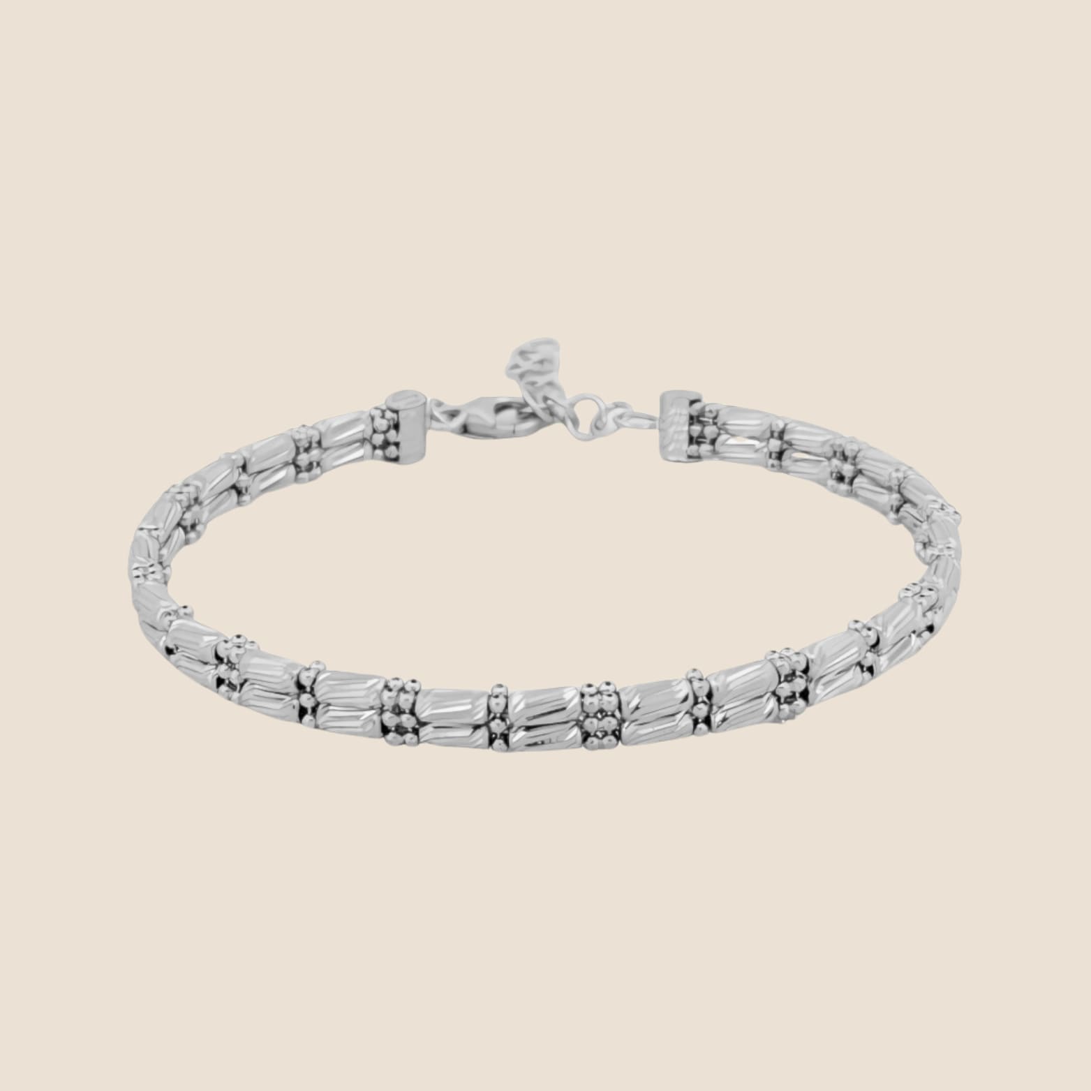 Baguette Stone Cut Bracelet – Kinoro