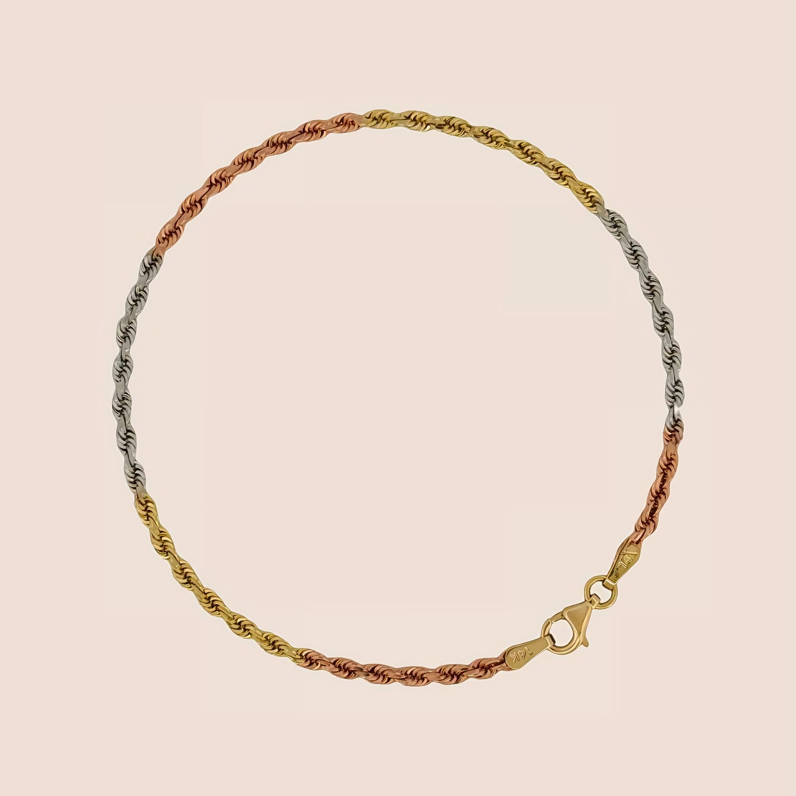2MM Tri-Color Rope Bracelet – Kinoro